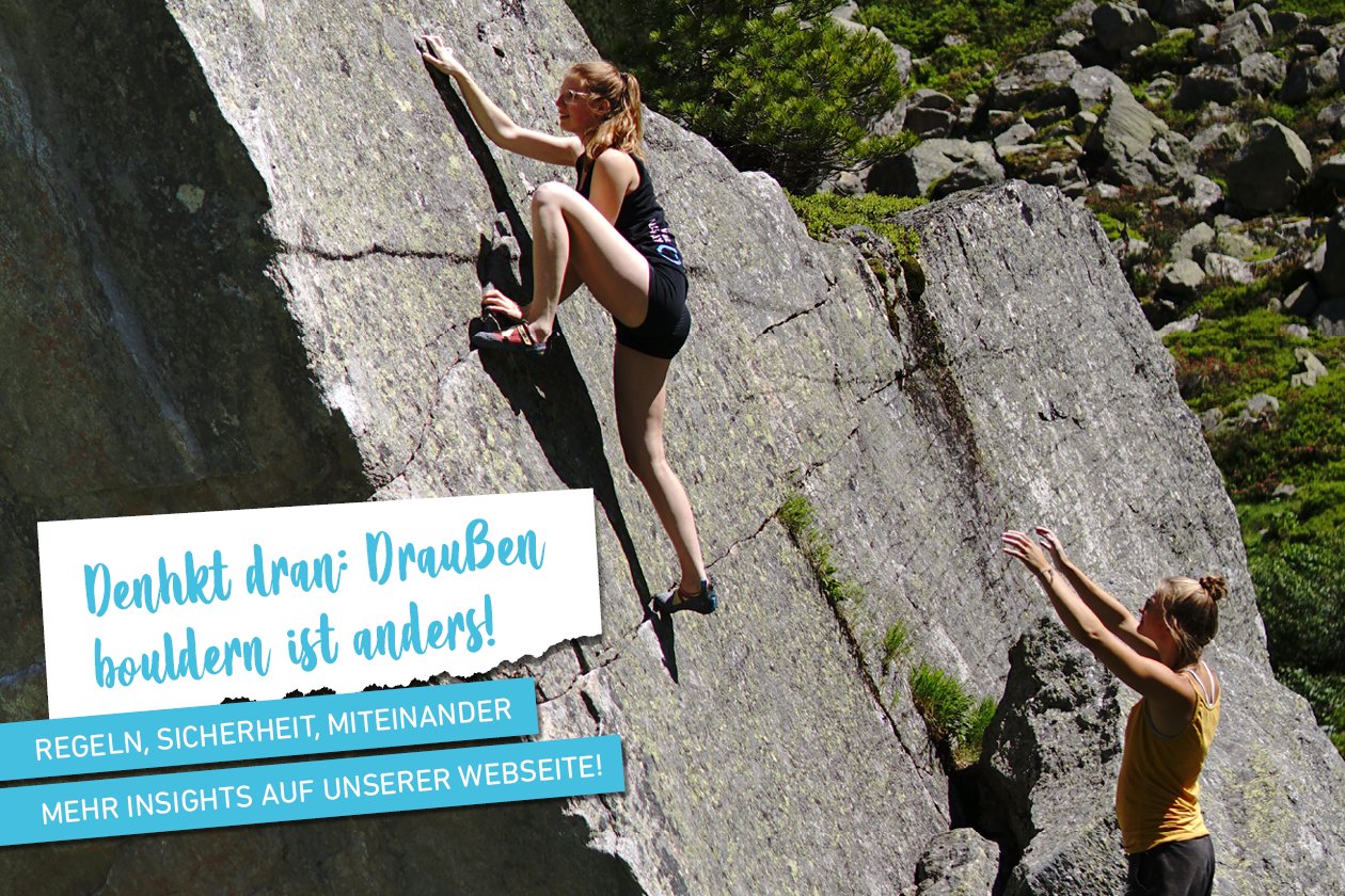 Boulderwelt Hamburg — Draußen Bouldern ist anders